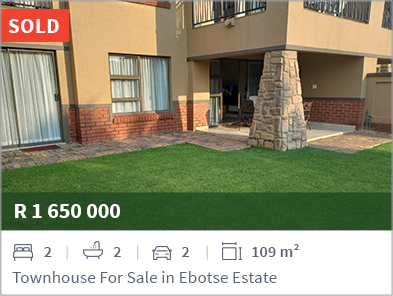 Sold In Ebotse Estates